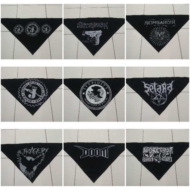 Jual Slayer Segitiga | Slayer Motif Band Punk | Shopee Indonesia
