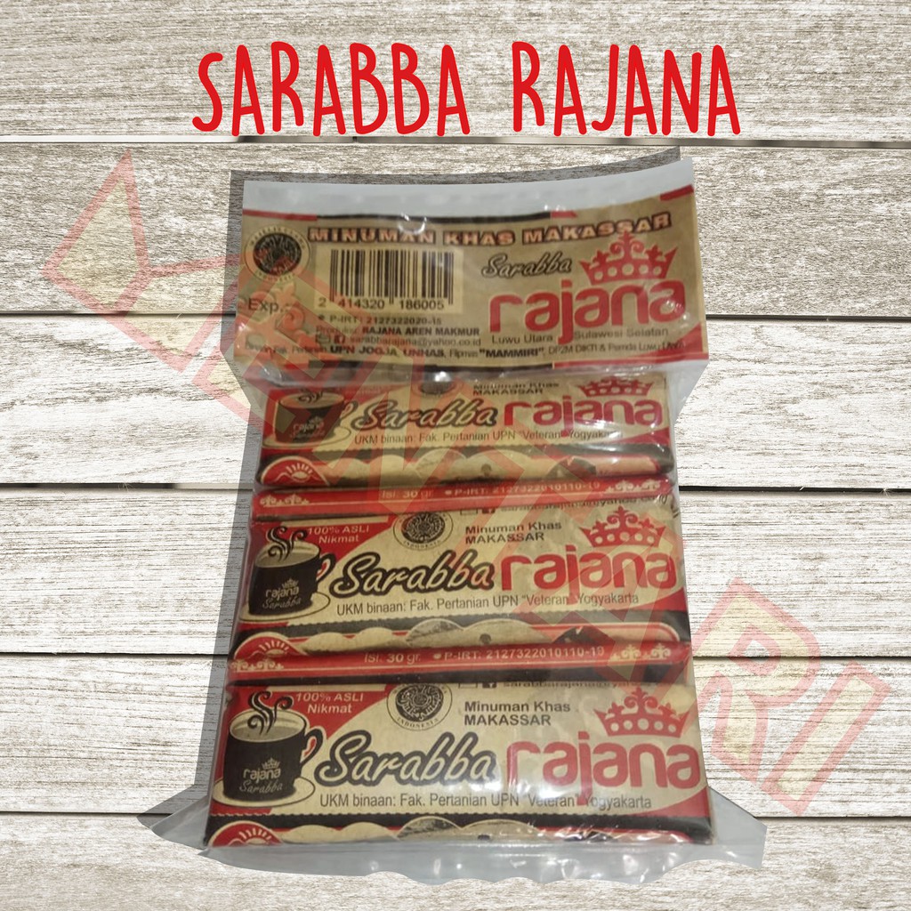 Jual Sarabba Instan Rajana Minuman Jahe Khas Makassar | Shopee Indonesia Jual Sarabba Instan Rajana Minuman Jahe Khas Makassar | Shopee Indonesia