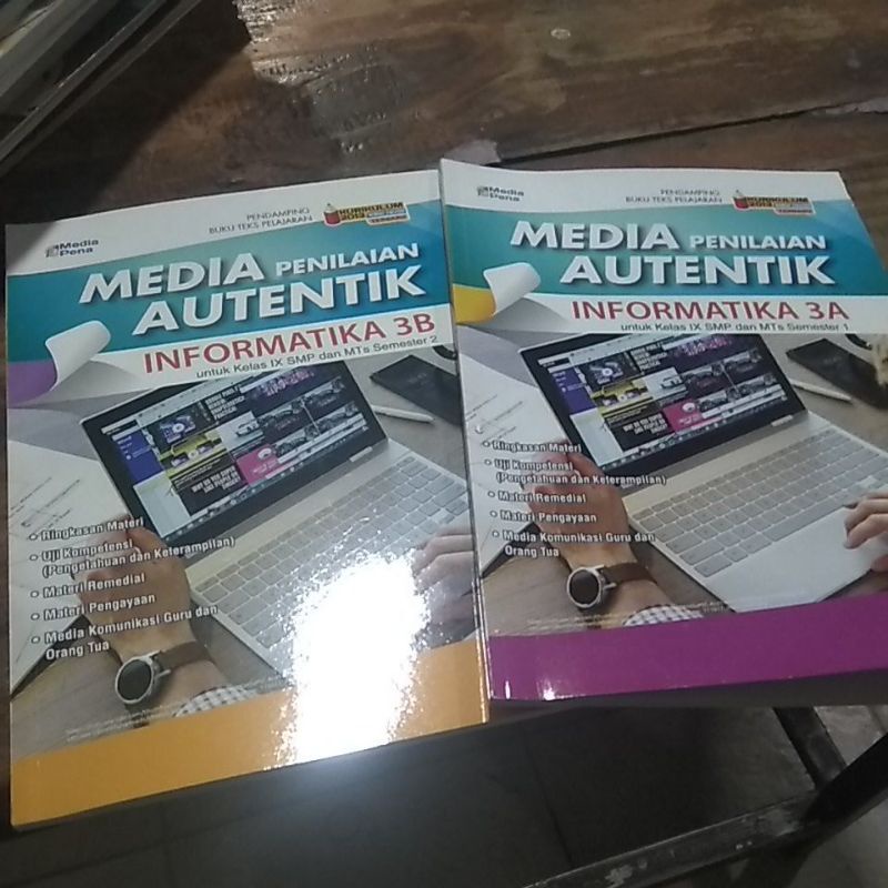 Jual media autentik informatika 3A&B kelas IX | Shopee Indonesia