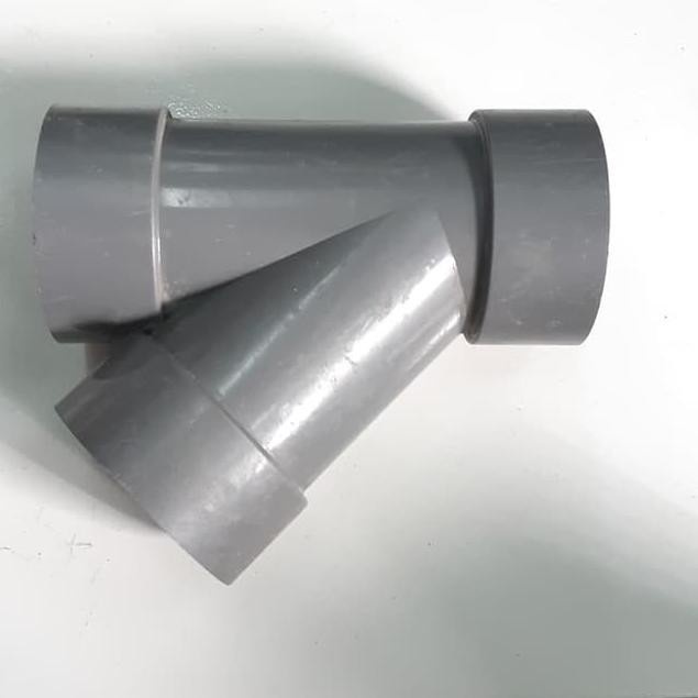 Jual Tee Y 3" Rucika Te 3in / Sambungan Pipa Air Paralon TEE SHOCK Y 3 ...