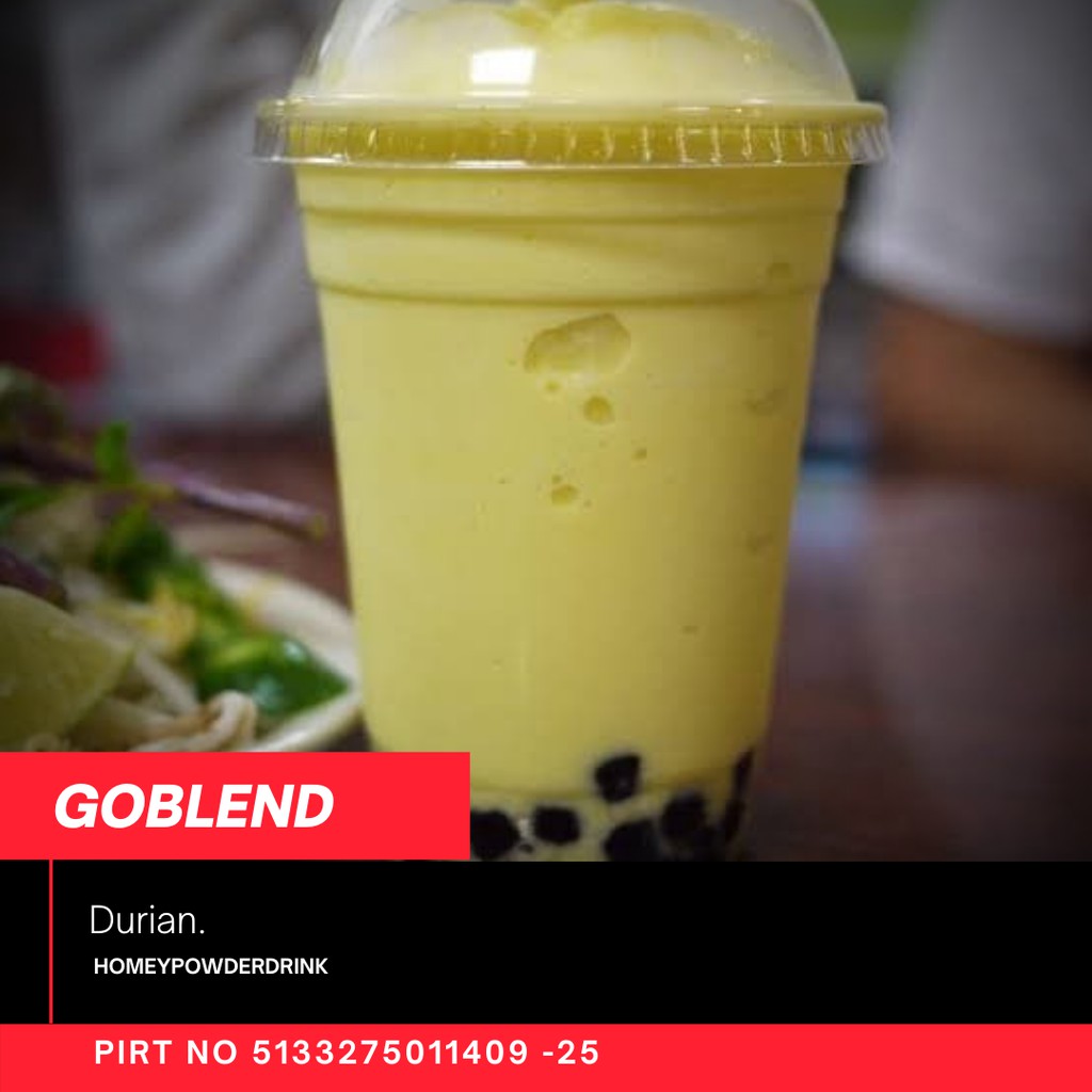 Jual Bubuk minuman rasa durian 1 kg / powder minuman rasa durian 1 kg ...