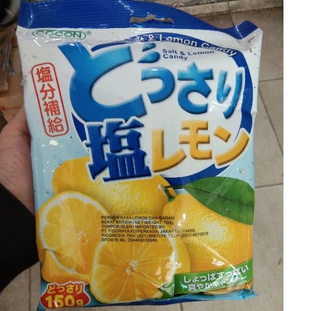 Jual Permen Rasa Lemon dan Garam / Cocon Salt and Lemon Candy / Permen ...