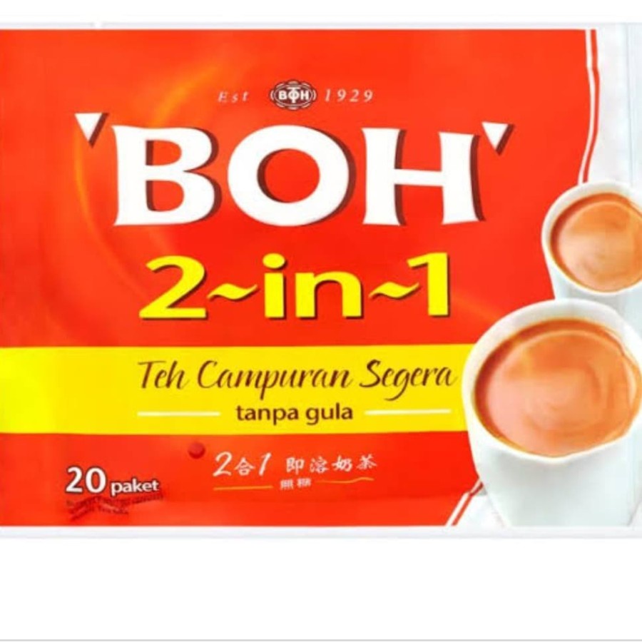 Jual BOH 2 in 1 Milk Tea Teh Susu India | Shopee Indonesia