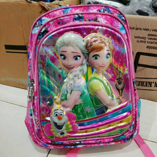 Jual Tas Ransel Sekolah Anak lampu Karakter Frozen Kuda Poni Tk dan Sd | Shopee Indonesia