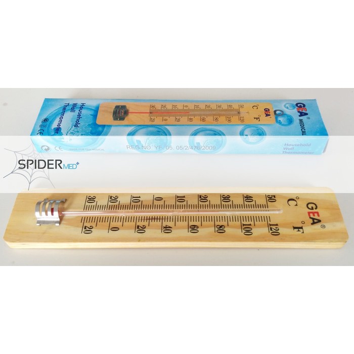 Jual TERMOMETER KAYU GEA / TERMOMETER RUANGAN / THERMOMETER RUANGAN GEA ...