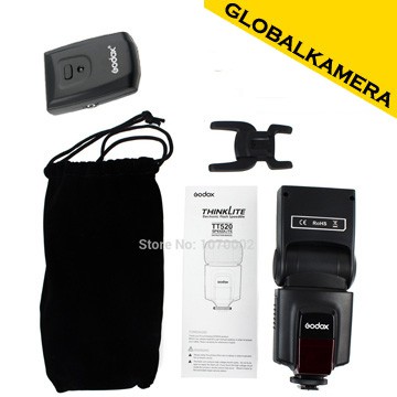Jual Godox TT520 II + Wireless Trigger (Universal Speedlite/Flash ...