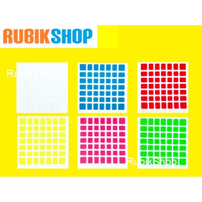 Jual STICKER RUBIK 7x7 : STICKER MOYU 7x7x7 | Shopee Indonesia