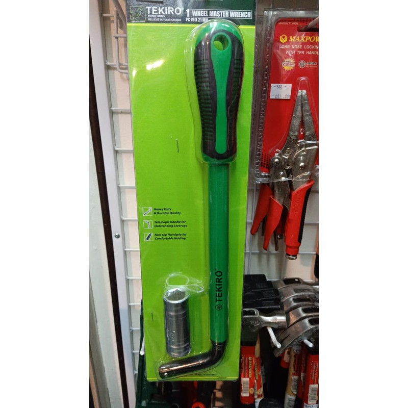 Jual Tekiro Wheel Master Wrench CR-V Sock 19x21mm | Shopee Indonesia