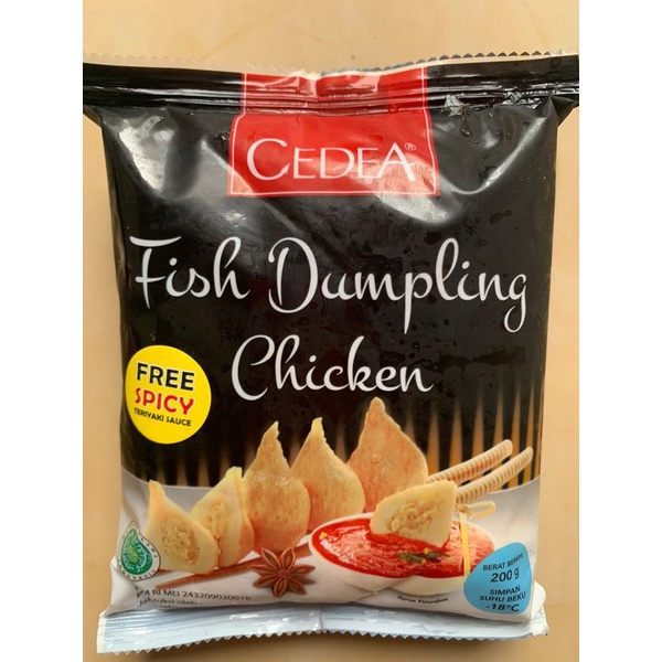Jual Cedea Fish Dumpling Chicken 200gr | Shopee Indonesia