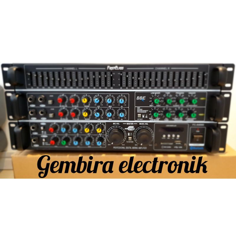 Jual Ampli bluetooth firstclass FC A4000 ORIGINAL GRADE A BBE PROCESSOR ...