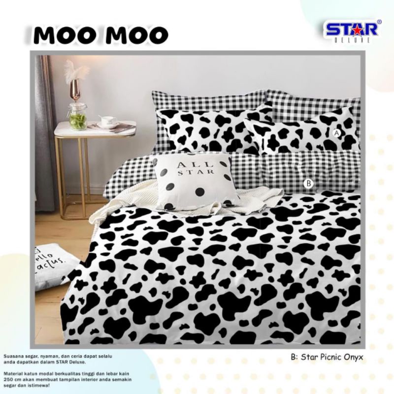 Jual Sprei motif Sapi Cow (banyak motif) | Shopee Indonesia