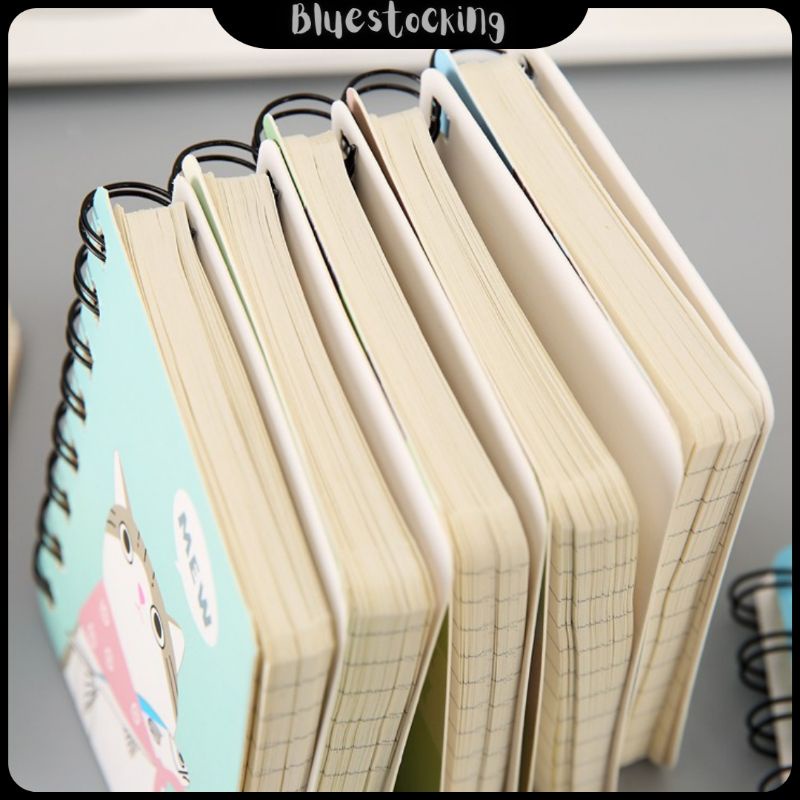 Jual NOTE BOOK RING MINI MOTIF UNTUK CATATAN NOTE MEMO | Shopee Indonesia