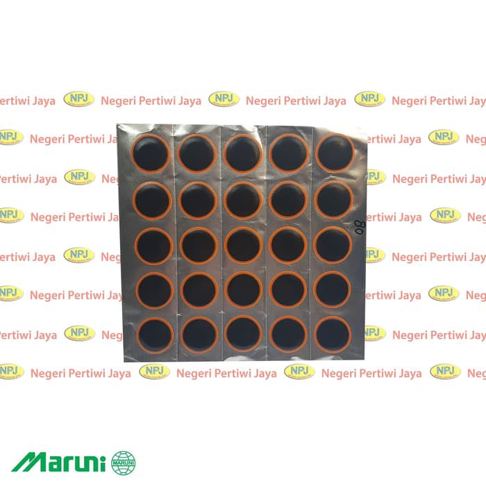 Jual Maruni Tube Patch M2 Bulat Lembar - Karet Tambal Ban Dalam ...