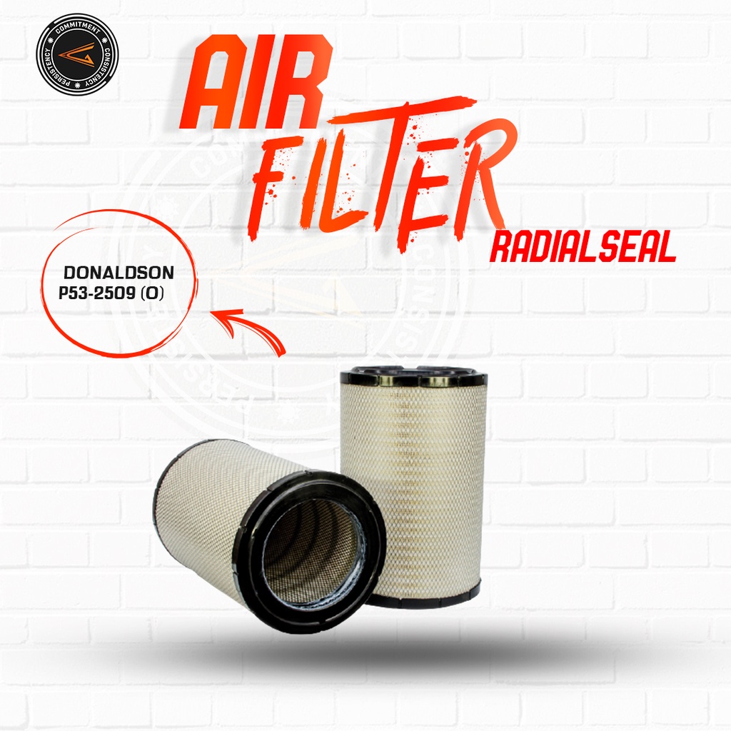 Jual Donaldson Air Filter Primary Radialseal P53-2509 (O)/ P532509 ...