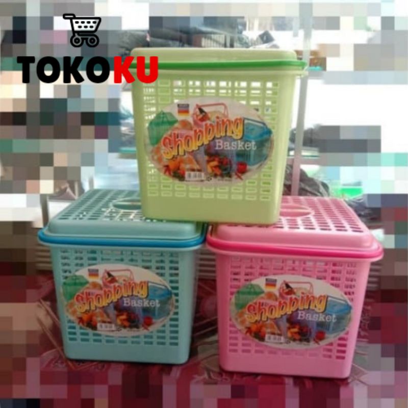 Jual KERANJANG BELANJA PARCEL/SHOPPING BASKET BANGKOK NAGATA/BOX KOTAK ...