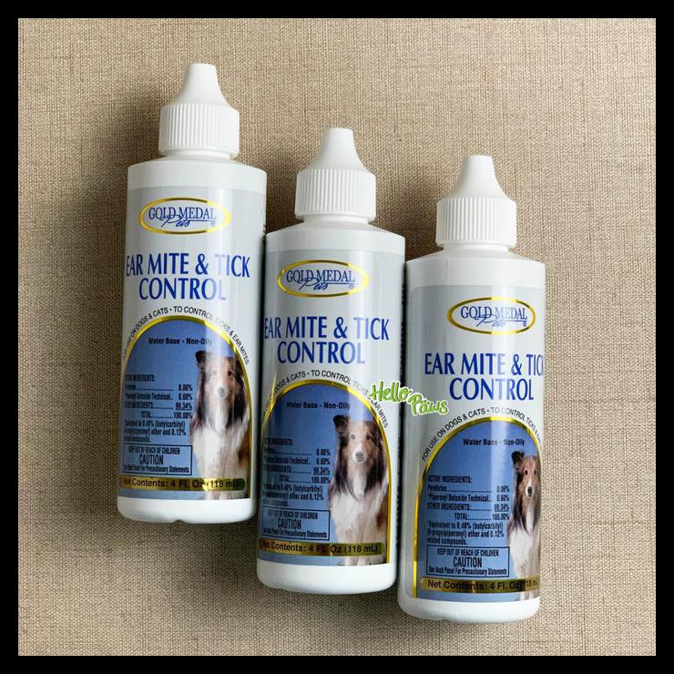 Jual Gold Medal Ear Mite & Tick Control 118 Ml - Cairan Pembersih ...