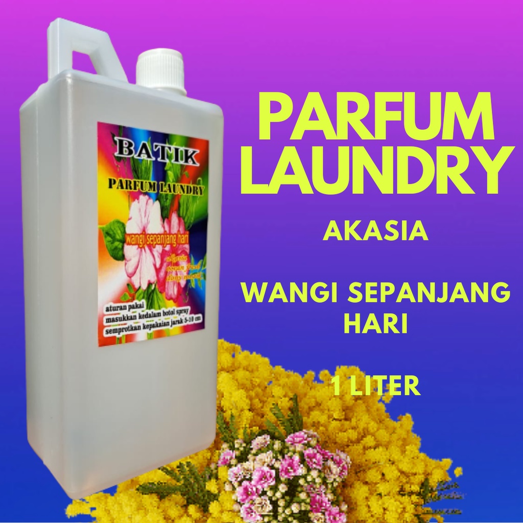 Jual PARFUM LAUNDRY AROMA AKASIA 1 LITER PEWANGI PAKAIAN AROMA AKASIA 1 ...