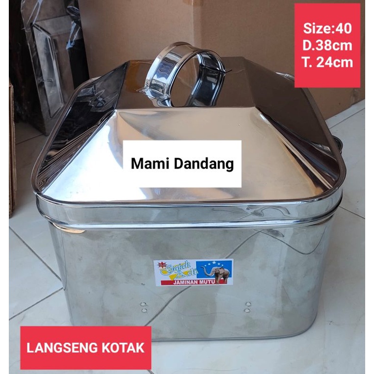 Jual langseng kotak kukusan ukuran 35cm & 40cm | Shopee Indonesia
