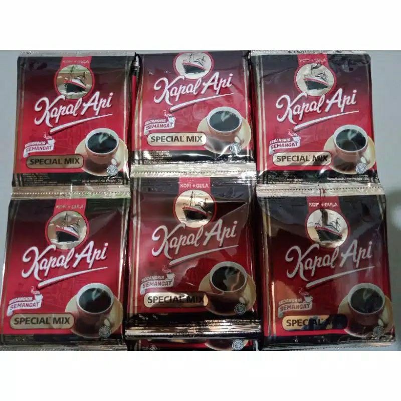 Jual Kapal Api Mix Sachet 24gr (1 renceng isi 10 sachet) | Shopee Indonesia