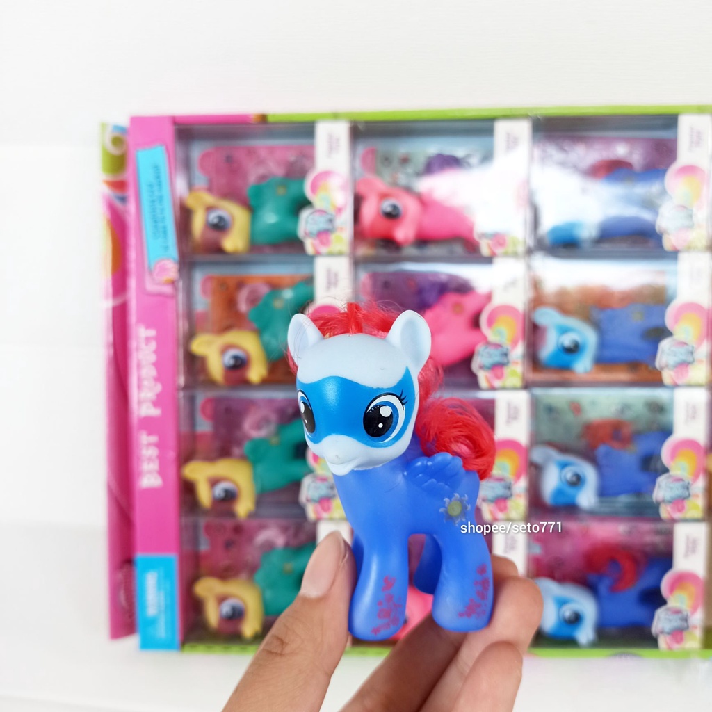 Jual Mainan Anak Kuda Poni Unicorn Perempuan Ukuran Mini | Shopee Indonesia