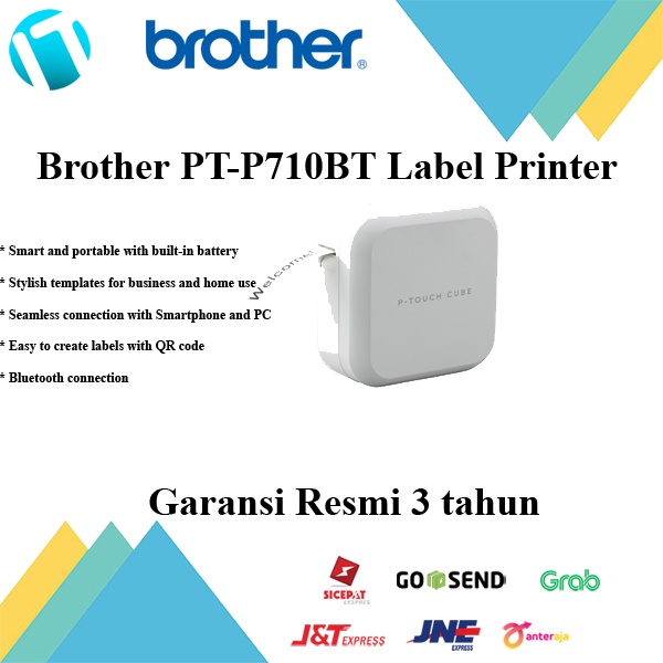 Jual Printer Label Brother PT-P710BT Label Printer | Shopee Indonesia