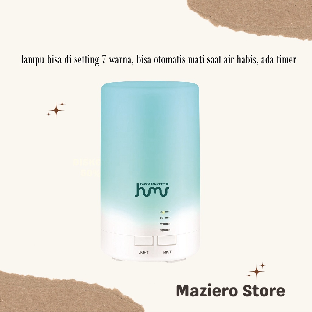 Jual Diffuser humidifier Ultrasonic Aromaterapi Lampu Tidur | Shopee ...