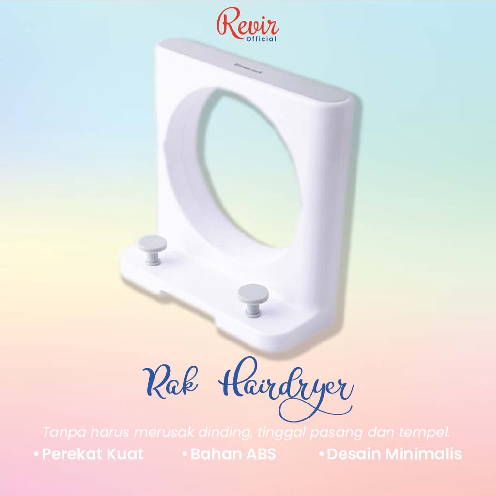 Jual Rak Gantung Praktis Hairdryer / Pengering Rambut Hair Dryer ...