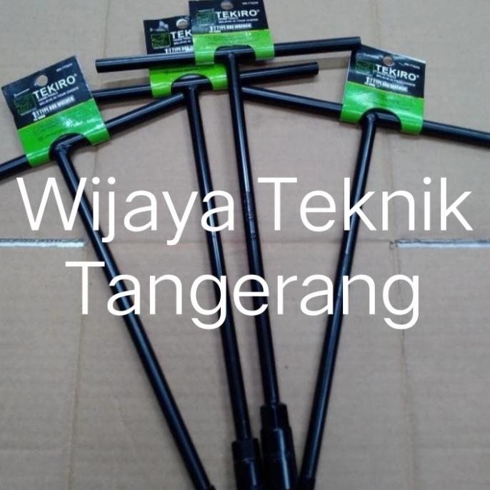 Jual tekiro paket kunci T hitam 8.10.12.14 wtwi74 Diminati Banget ...