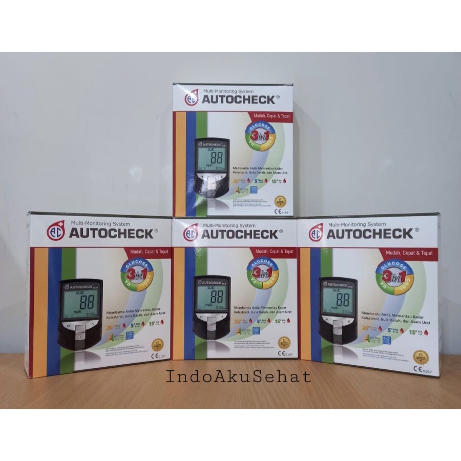 Jual ALAT AUTOCHECK 3 IN 1 / AUTOCHECK GCU 3 IN 1 + STRIP / MESIN ALAT ...