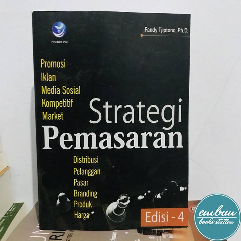Jual STRATEGI PEMASARAN EDISI 4 - FANDY TJIPTONO | Shopee Indonesia