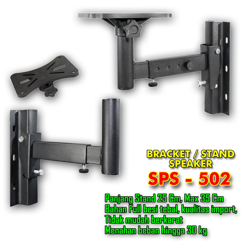 Jual Stand Speaker / Bracket Speaker / Gantungan Speaker SPS 502B ...