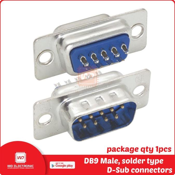 Jual CONNECTOR DB9 MALE RS232 TIPE SOLDER easywa53 Ayo Order | Shopee ...