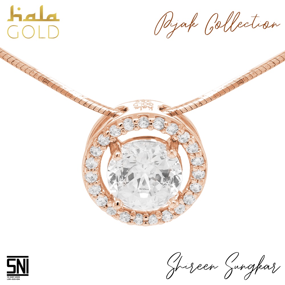 Jual Hala Gold Pijak Collection Pendant / Liontin ( hanya liontin ...
