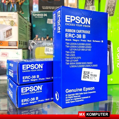Jual Epson Ribbon Cartridge / Pita / Tinta ERC-38 B Original ERC38B | Shopee Indonesia