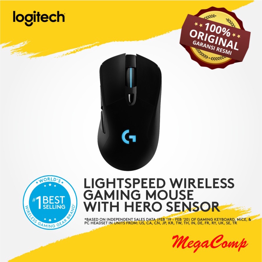 Jual Mouse Gaming Logitech G703 HERO Lightspeed Wireless | Shopee Indonesia