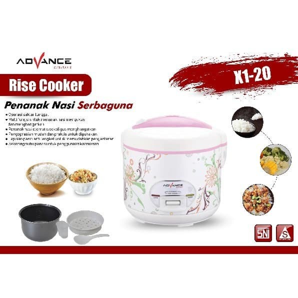 Jual Rice Cooker Advance X1-20 1.8 Liter | Shopee Indonesia