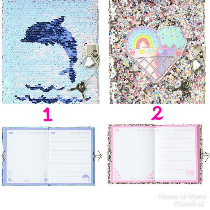 Jual PROMO SMIGGLE DREAMY SMALL LOCKABLE NOTEBOOK - DIARY SMIGGLE ...
