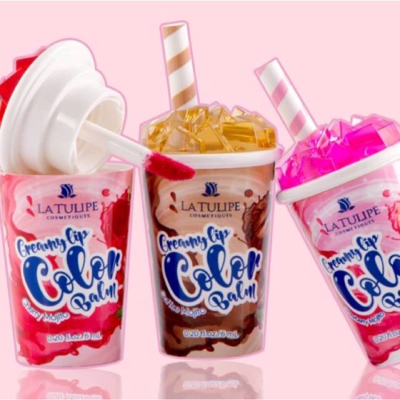 Jual Latulipe Creamy Lip Colour Balm (lip balm) | Shopee Indonesia