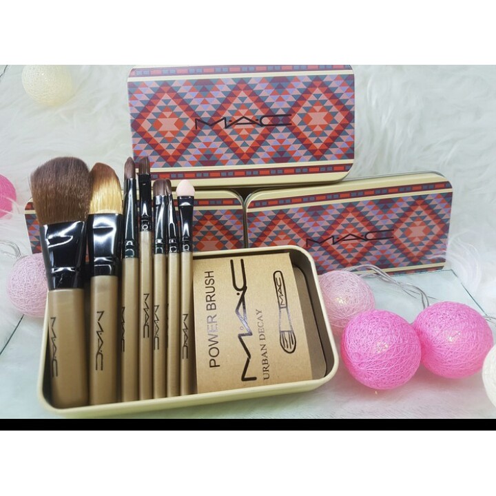 Jual KUAS KALENG MAC BATIK ORNAMEN 7 IN 1 / LENGKAP SET | Shopee Indonesia