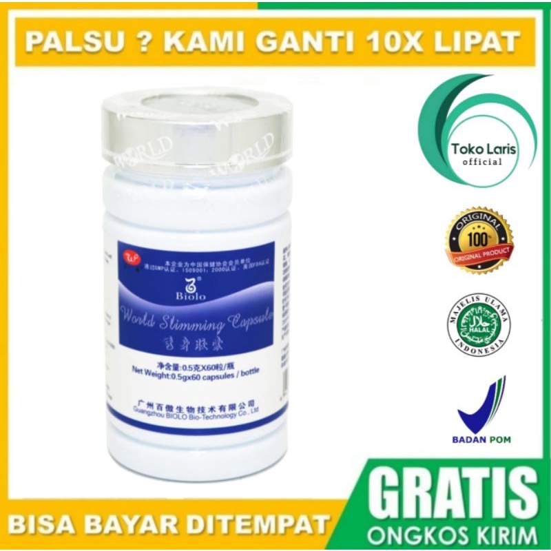 Jual World Slimming Capsule Biolo Import ( Wsc Biolo Import ) | Shopee ...