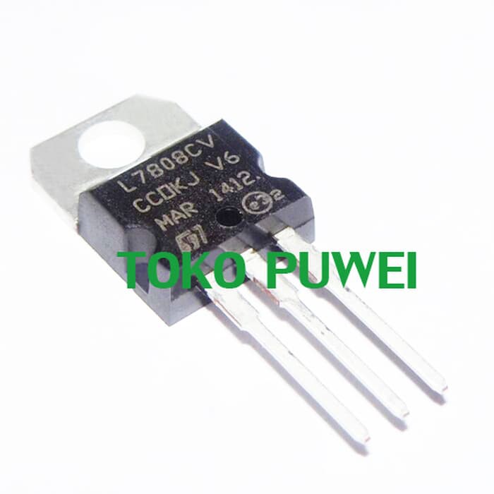Jual Ready Stok L7808CV L7808 7808 Linear Voltage Regulator TO 220 BI31 ...