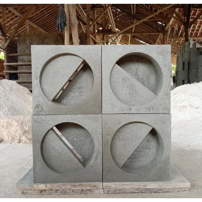 Jual Roster Beton Anti Tampias Minimalis Modern Terlaris Motif Bodrek ...