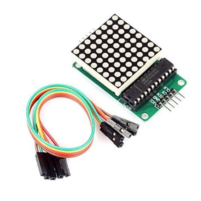 Jual Modul LED dot matrix MAX7219 Arduino compatible | Shopee Indonesia