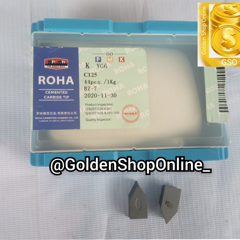 Jual Mata Widia YG 6Type C125 1kg isi 44pc | Shopee Indonesia