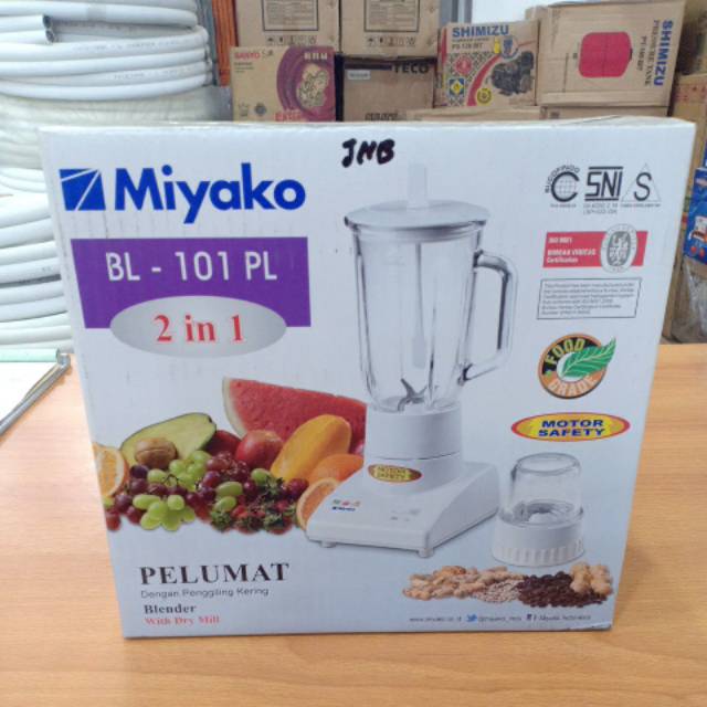 Jual BLENDER 2 IN 1 *MIYAKO* BL - 101 PL | Shopee Indonesia