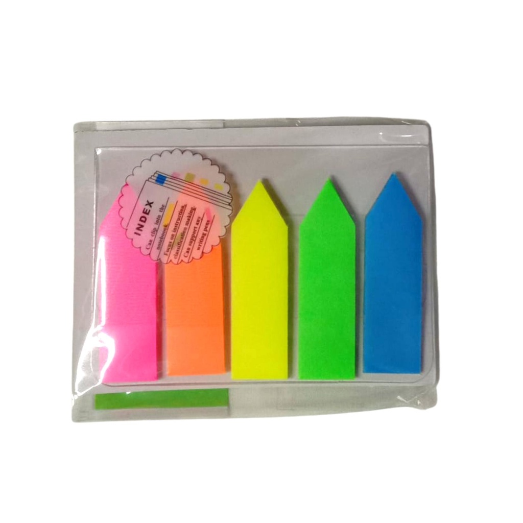 Jual Sticky Note BIG bentuk panah 44mm x 12mm sebagai pembatas dan ...