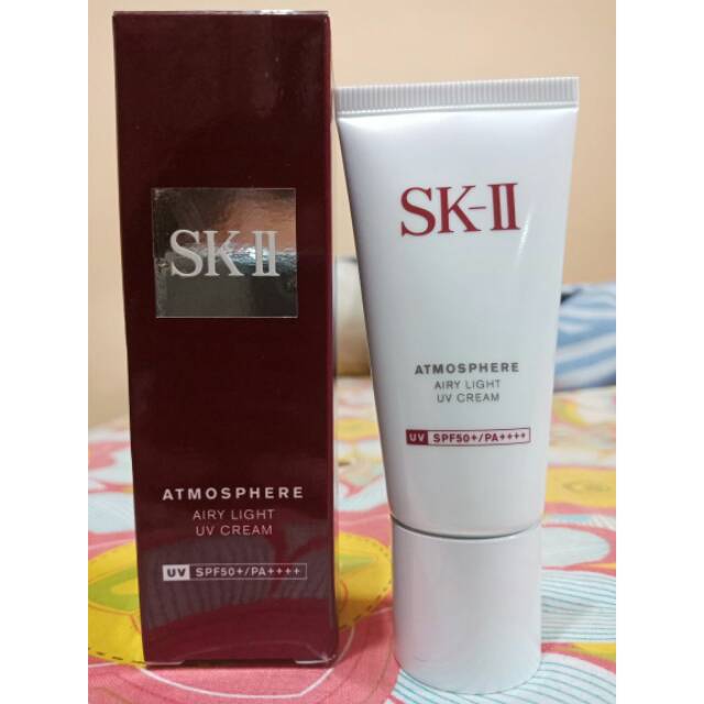 Jual SK-II Atmosphere Airy Light UV Cream SPF 50+ PA++++ (30g) | Shopee Indonesia