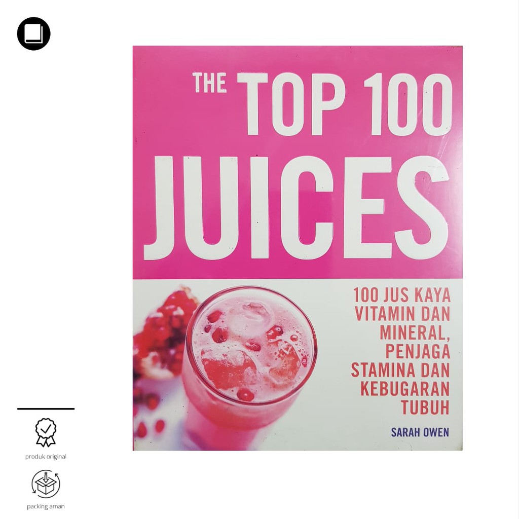 Jual THE TOP 100 JUICES - SARAH OWEN | Shopee Indonesia