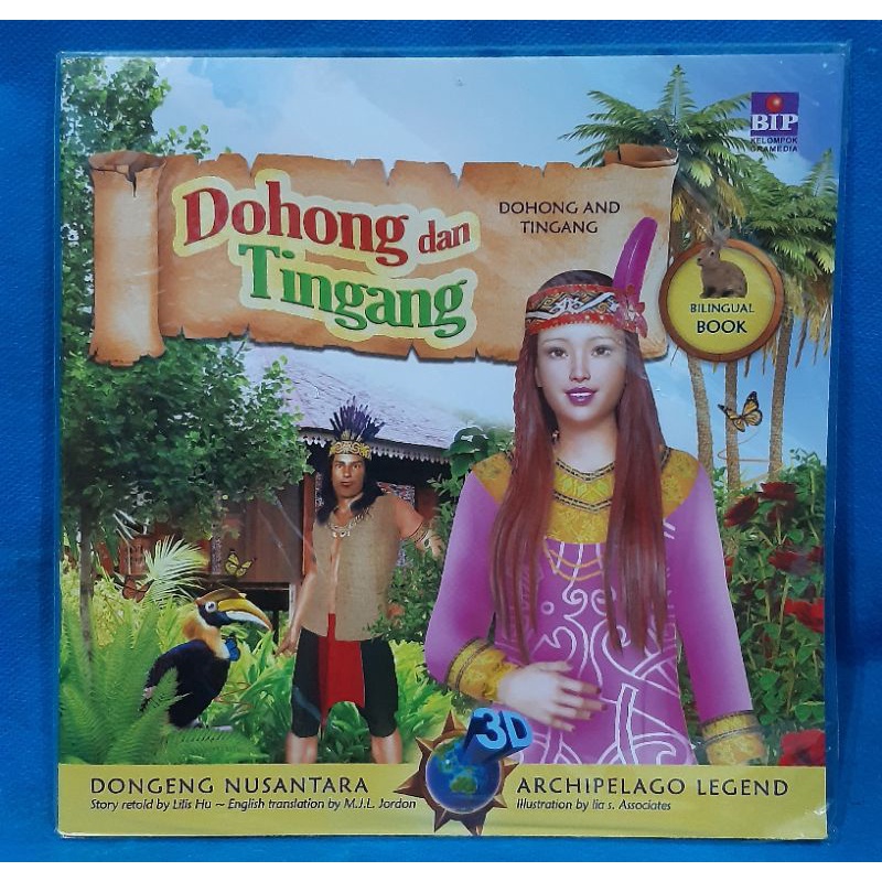 Jual Dongeng Nusantara 3D Bilingual : Dohong dan Tingang ( Buku Anak ...