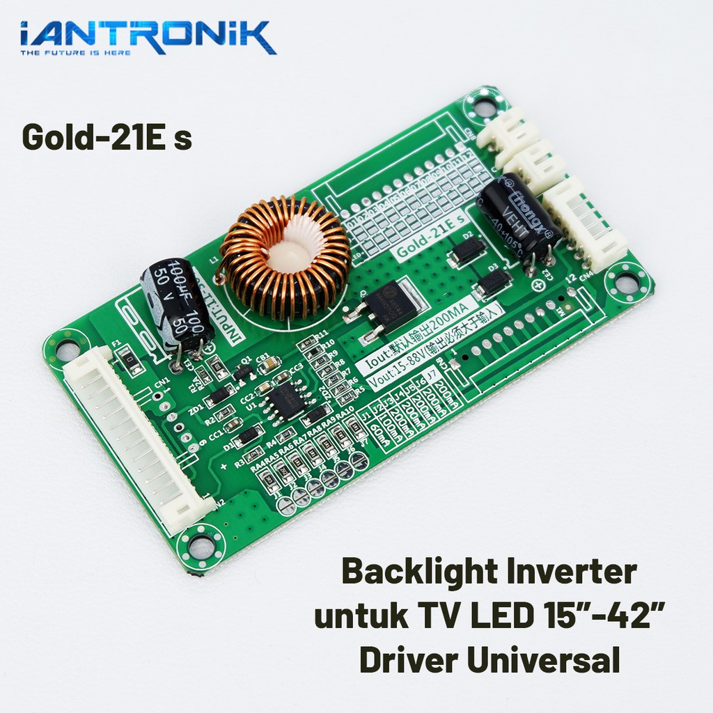 Jual INVERTER Modul Backlight TV LED 15" - 42" / Driver Universal Gold ...